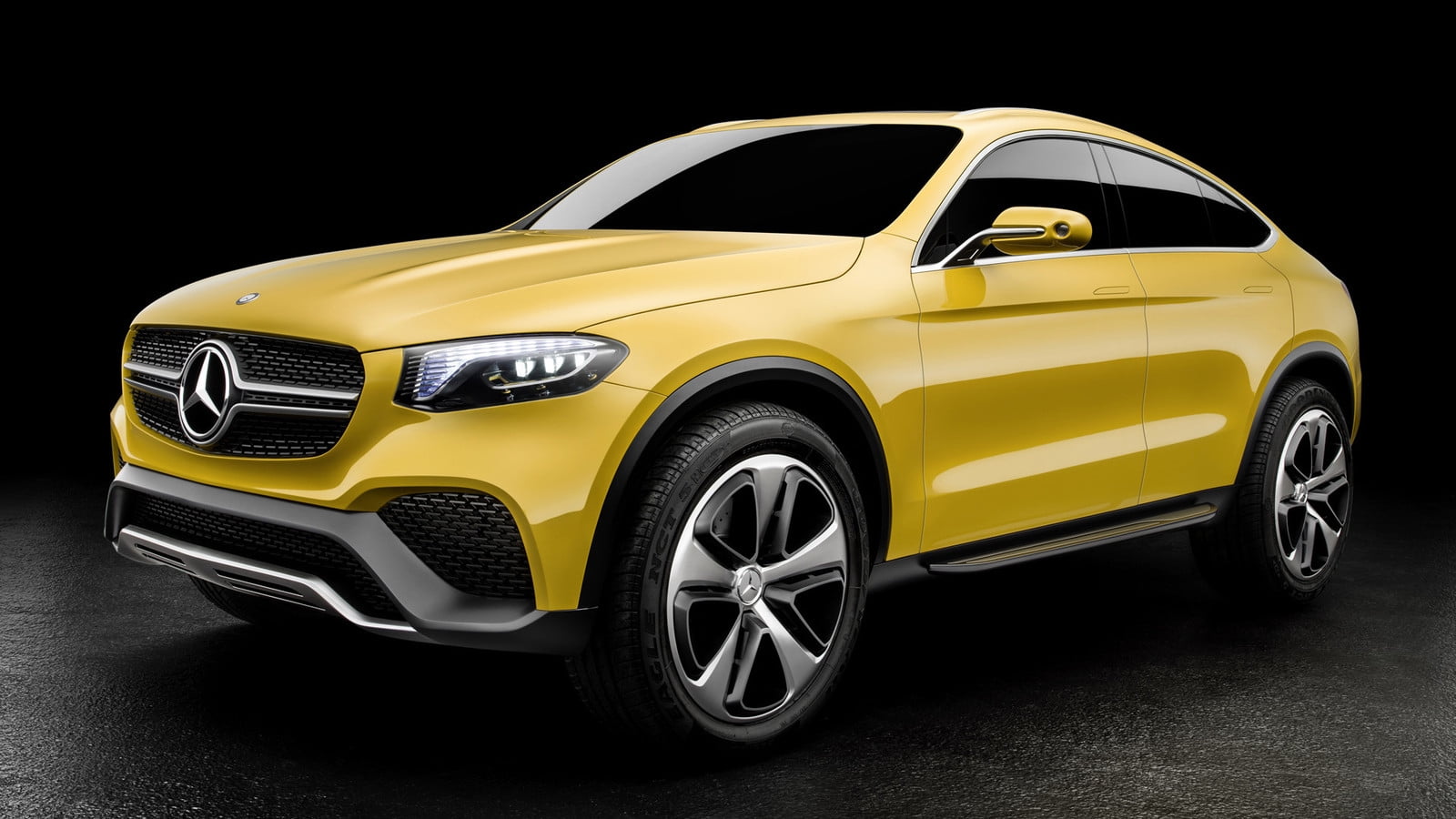 2015 Mercedes Benz Concept GLC Coupe - 24x36 Inch Glossy Laminated ...