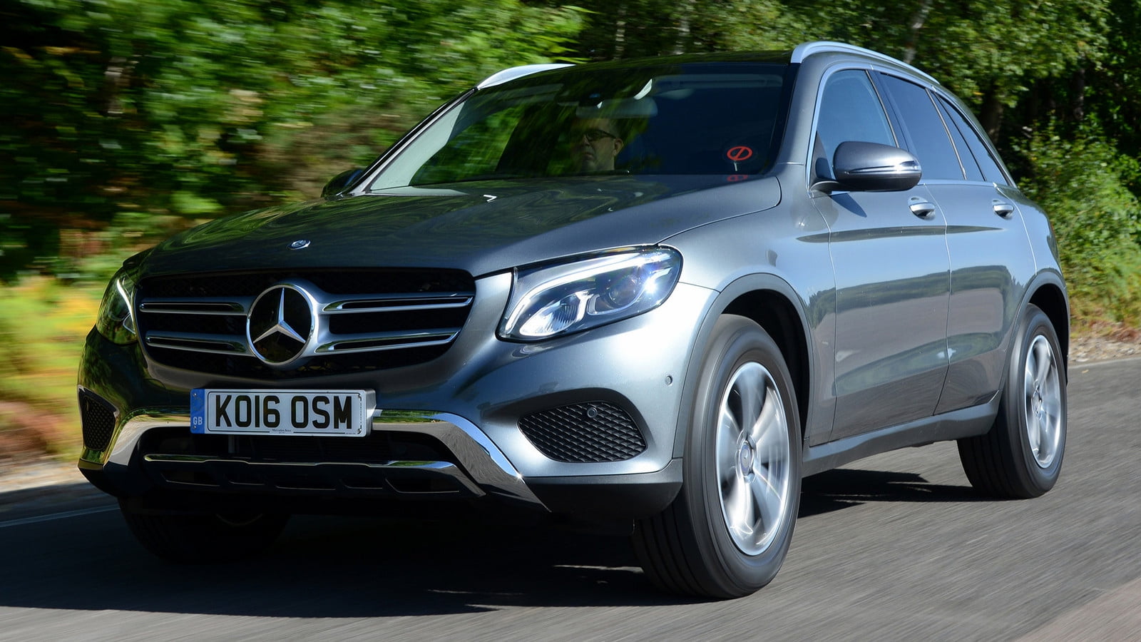2015 Mercedes-Benz GLC Class Off-Road UK Car Poster - 20x30 Inch ...