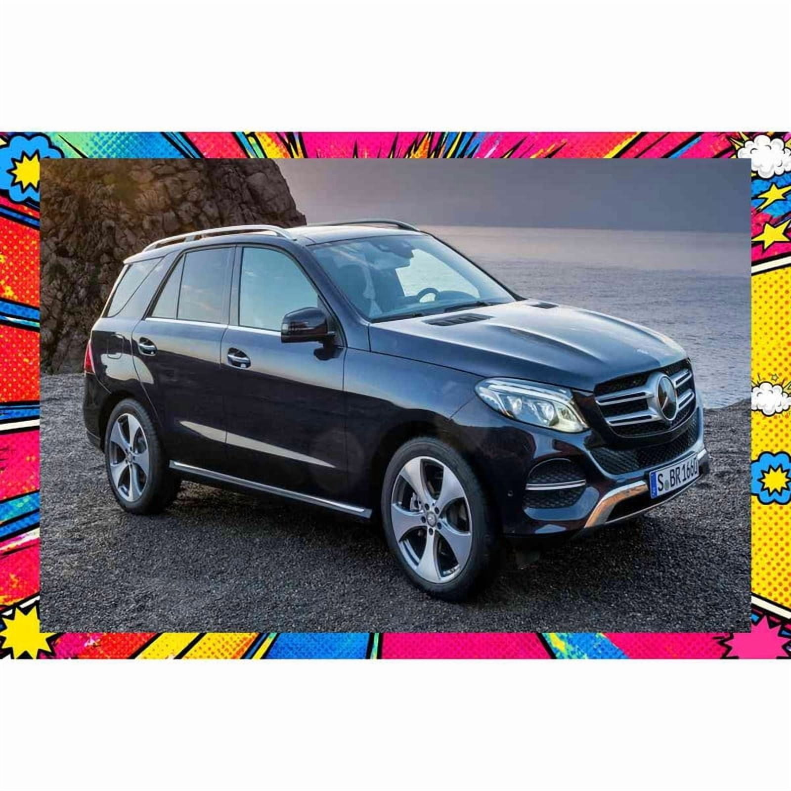 2015 Mercedes-Benz GLE Class - Pop Art Edition | 24x36 Inch Glossy ...