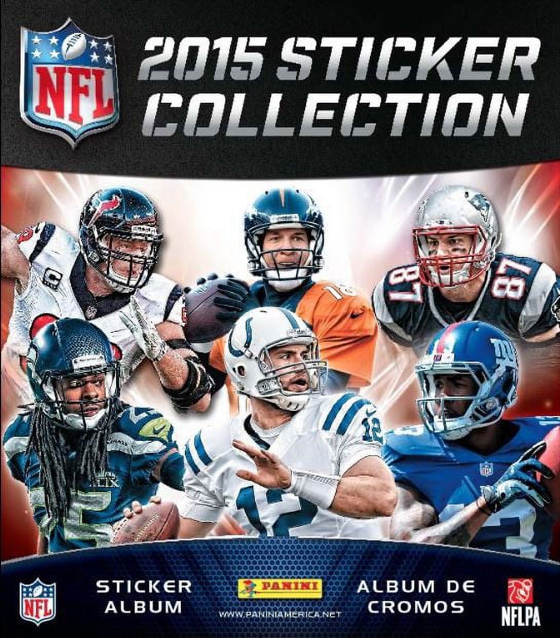2015 NFL Sticker Collection LOT of 10 Booster Packs - Walmart.com