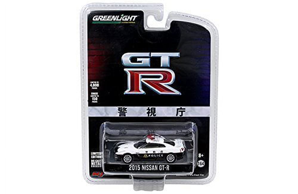 2015 Nissan GT-R R35 Japan Police Limited to 4800pc 1/64 Diecast Model ...