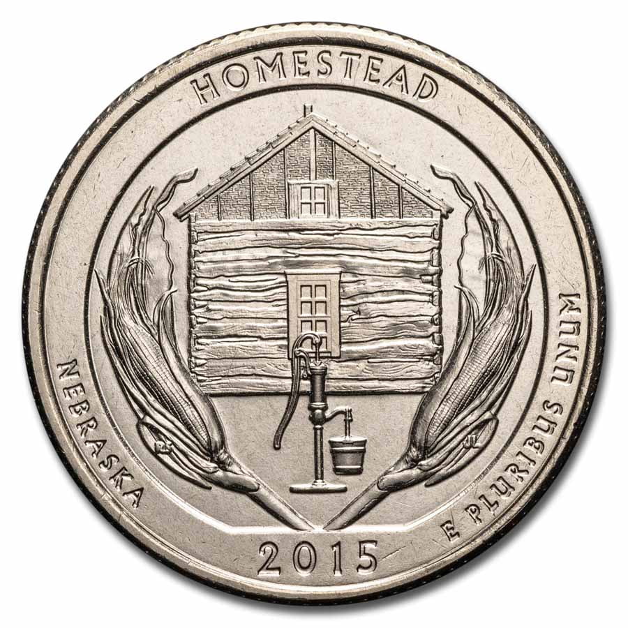 2015-P ATB Quarter Homestead National Monument BU - Walmart.com