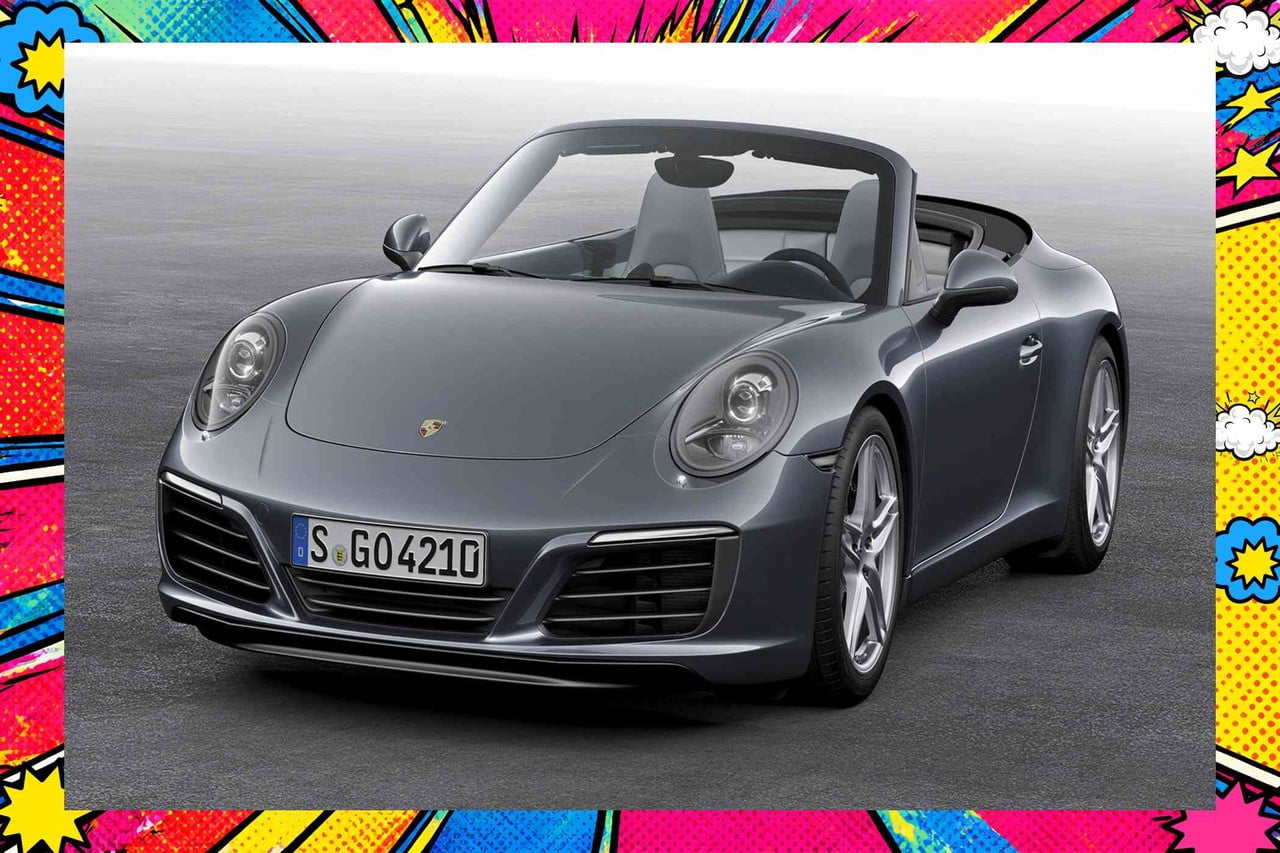 2015 Porsche 911 Carrera Cabriolet - Pop Art Edition | 24x36 Inch ...