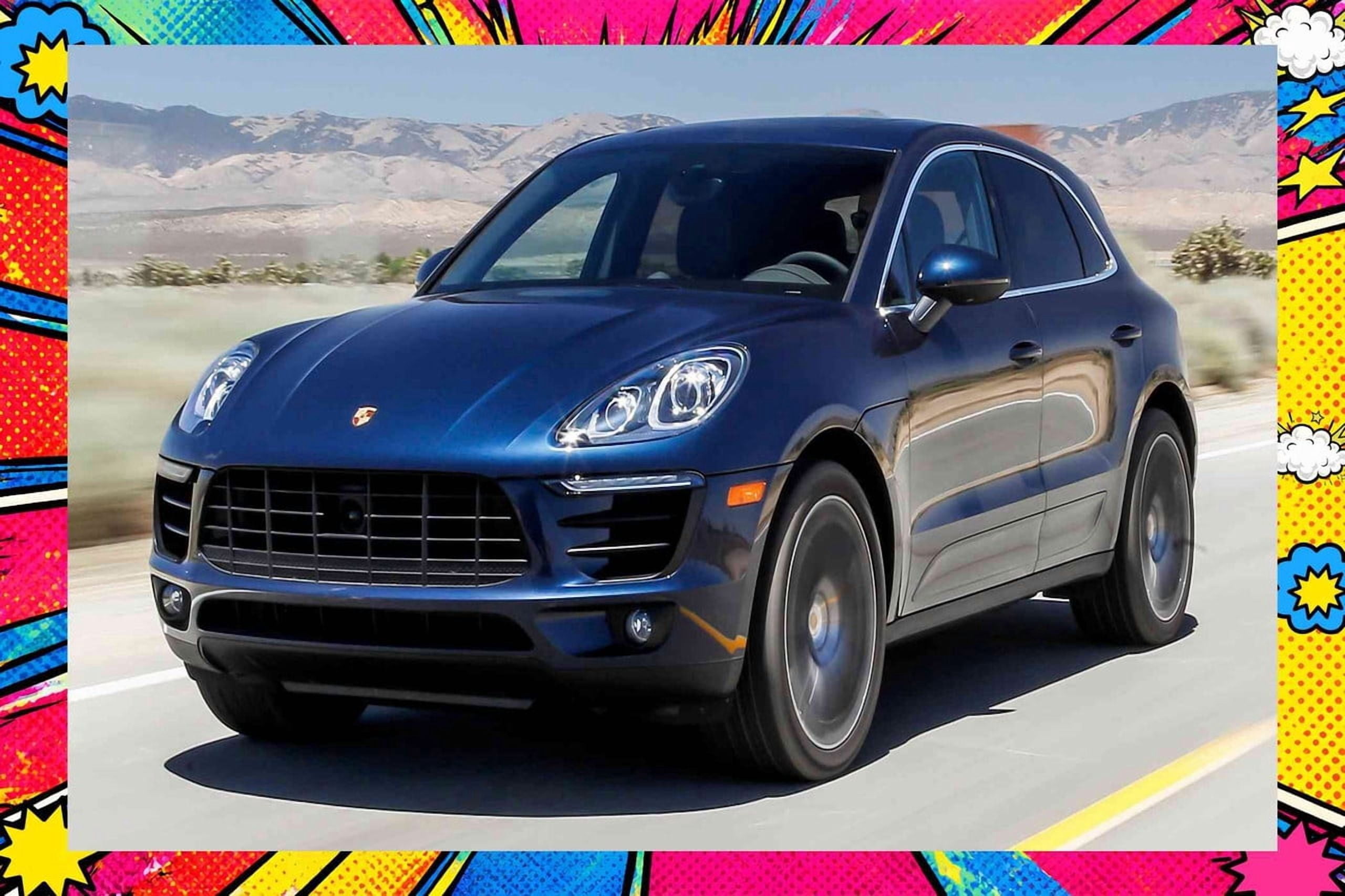2015 Porsche Macan S - Pop Art Edition | 20x30 Inch Glossy Laminated ...