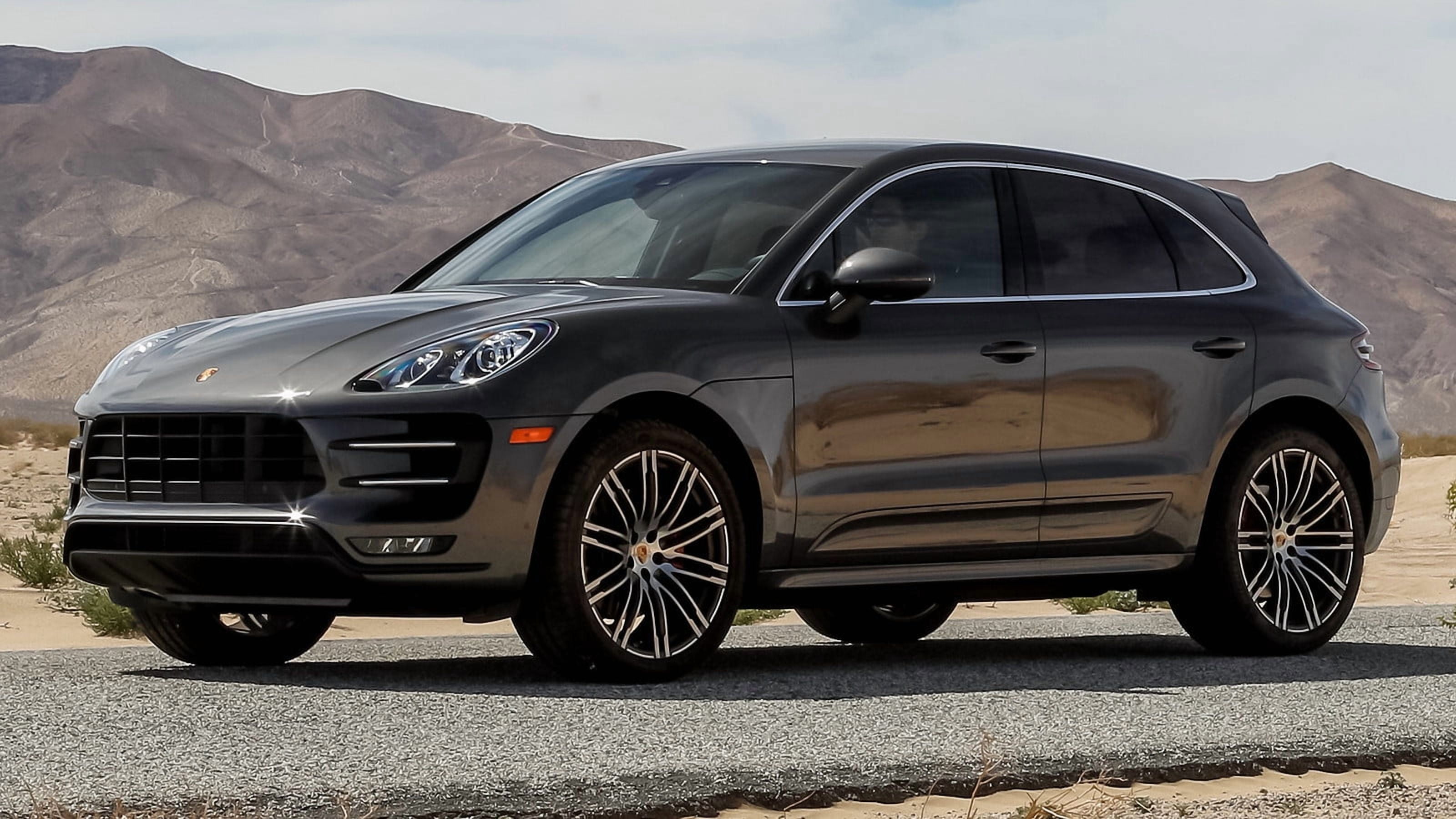 2015 Porsche Macan Turbo - 24x36 Inch Glossy Laminated Poster ...