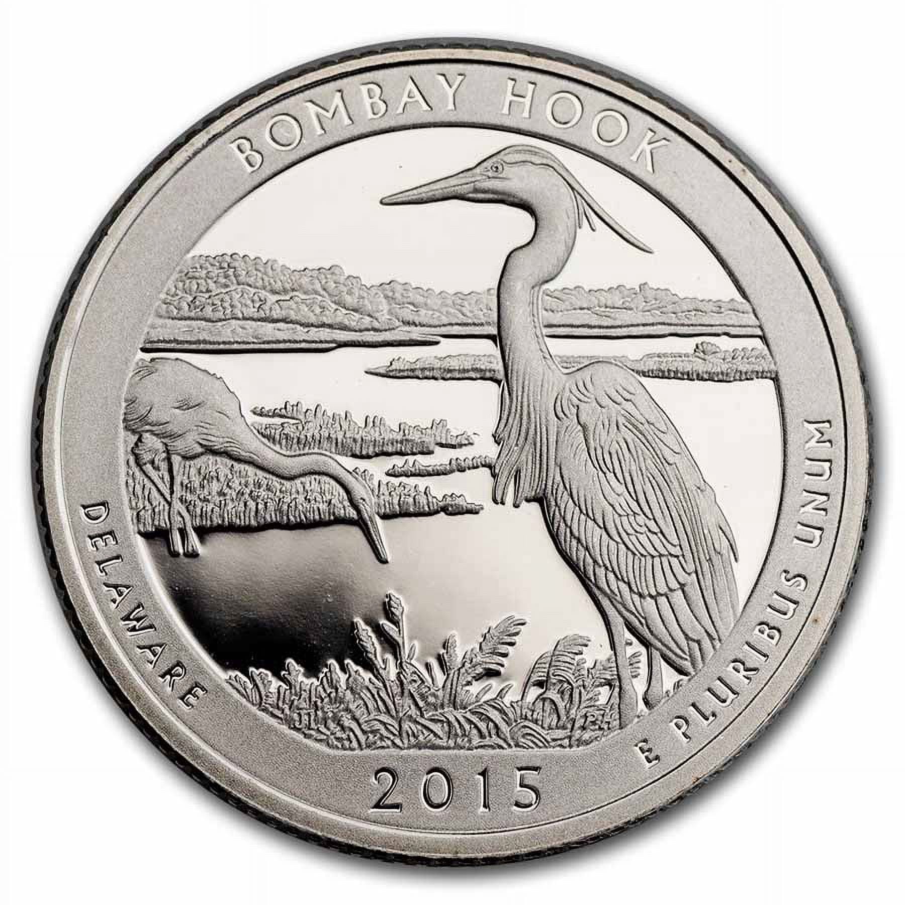 2015-S Quarter ATB Bombay Hook National Wildlife Proof(Silver ...