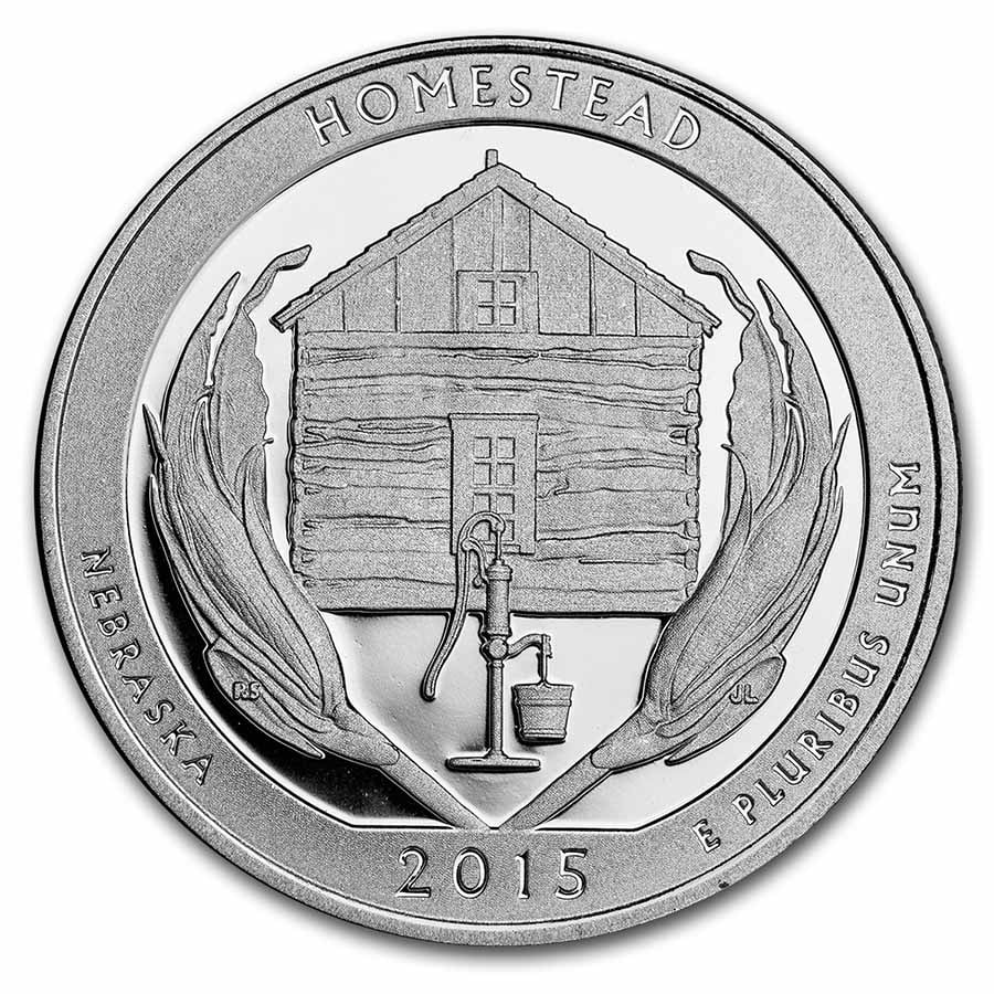 2015-S Quarter ATB Homestead National Monument Proof (Silver) - Walmart.com