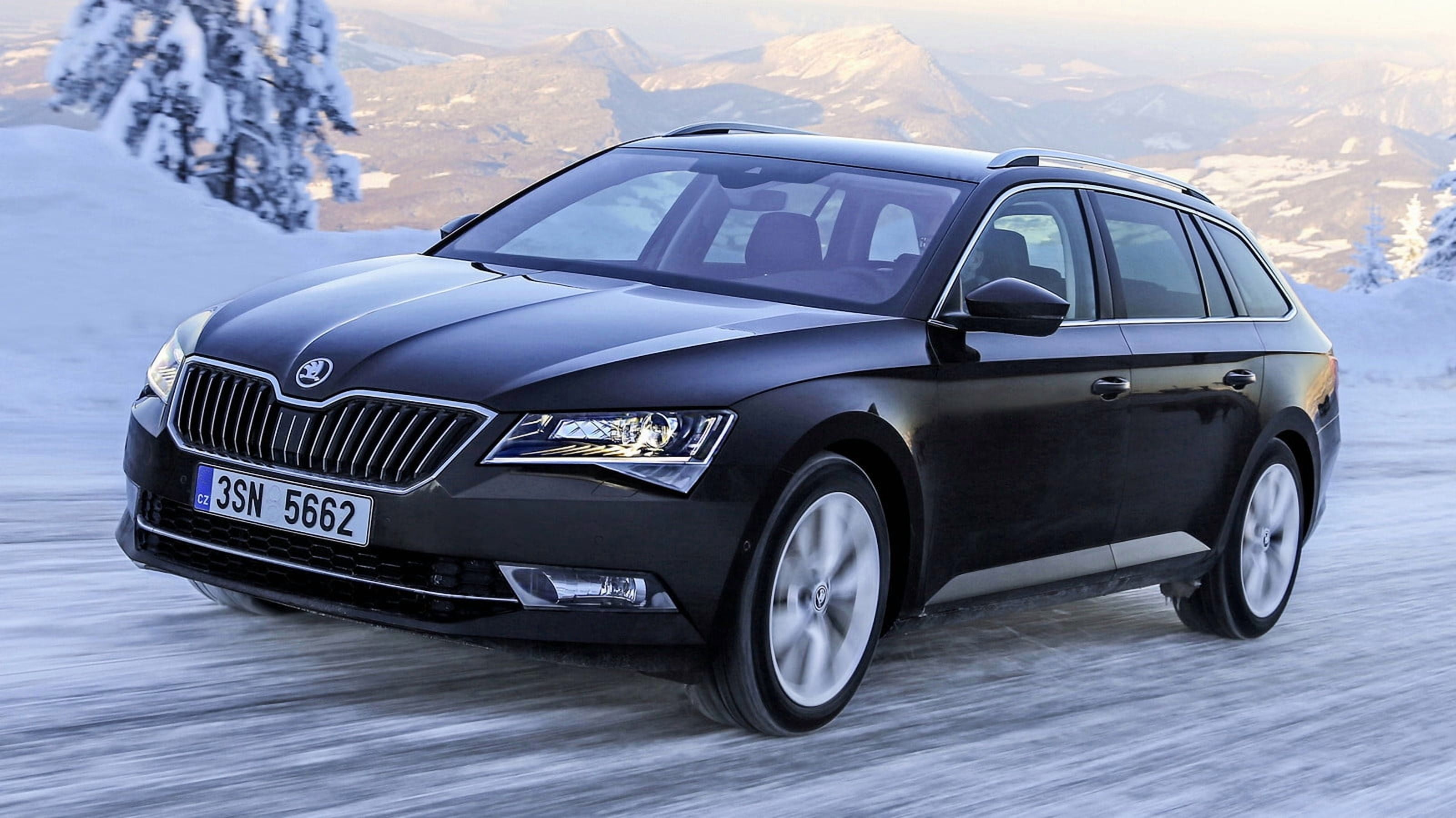 2015 Skoda Superb Combi Style B - 20x30 Inch Glossy Laminated Poster ...