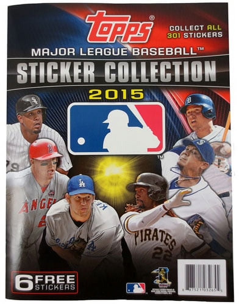 2015 Topps MLB Individual Sticker Album - Walmart.com