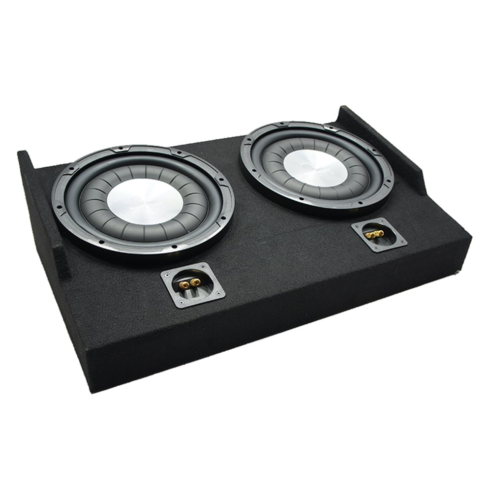 2015 - UP Ford F150 Super Cab Harmony HA-F104 Dual 10" Custom Sub Box 2 ...