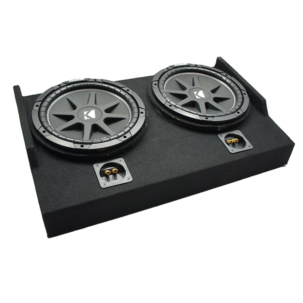 2015 - UP Ford F150 Super Cab Kicker Comp C12 Dual 12 Custom Sub Box Final 2 Ohm - Walmart.com