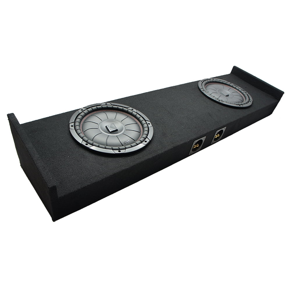 2015 - UP Ford F150 Super Crew Kicker CompVT CVT12 Dual 12" Custom Sub Box 2 Ohm - Walmart.com