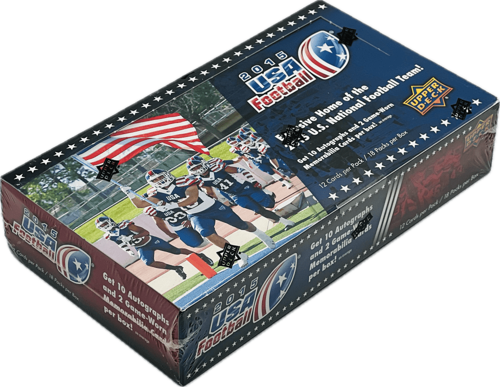 2015 Upper Deck USA Football Hobby Box - Walmart.com