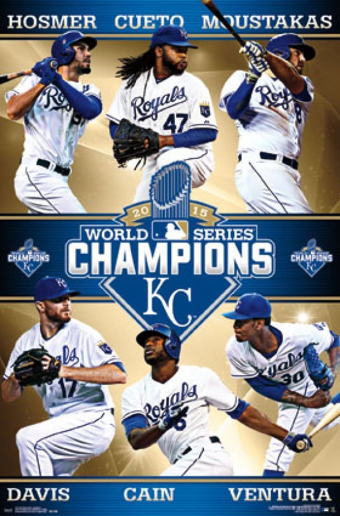 2015 World Series - Champions Poster Print (22 x 34) - Walmart.com