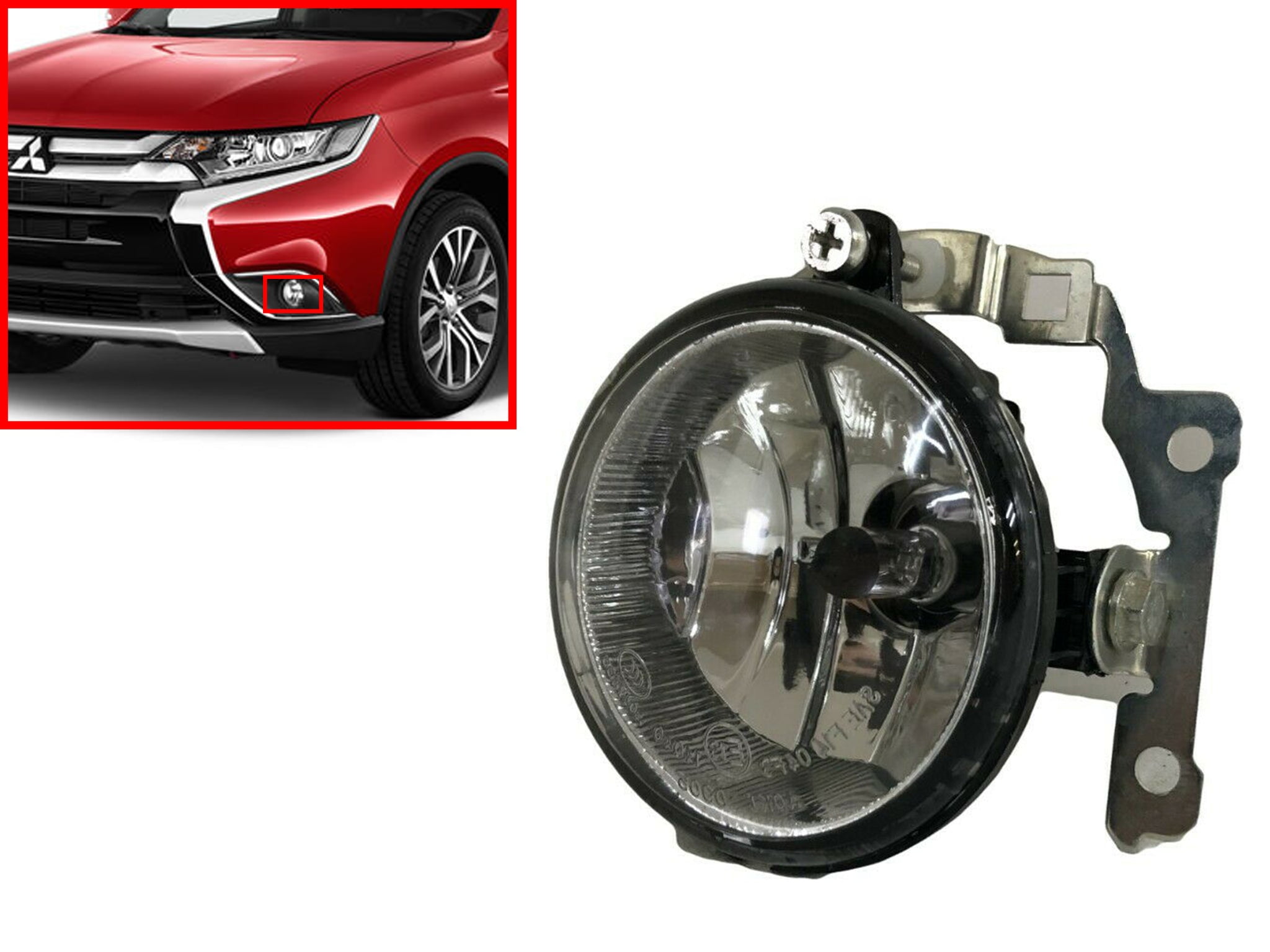 2016 2017 2018 2019 Compatible With Mitsubishi Outlander Front Bumper ...