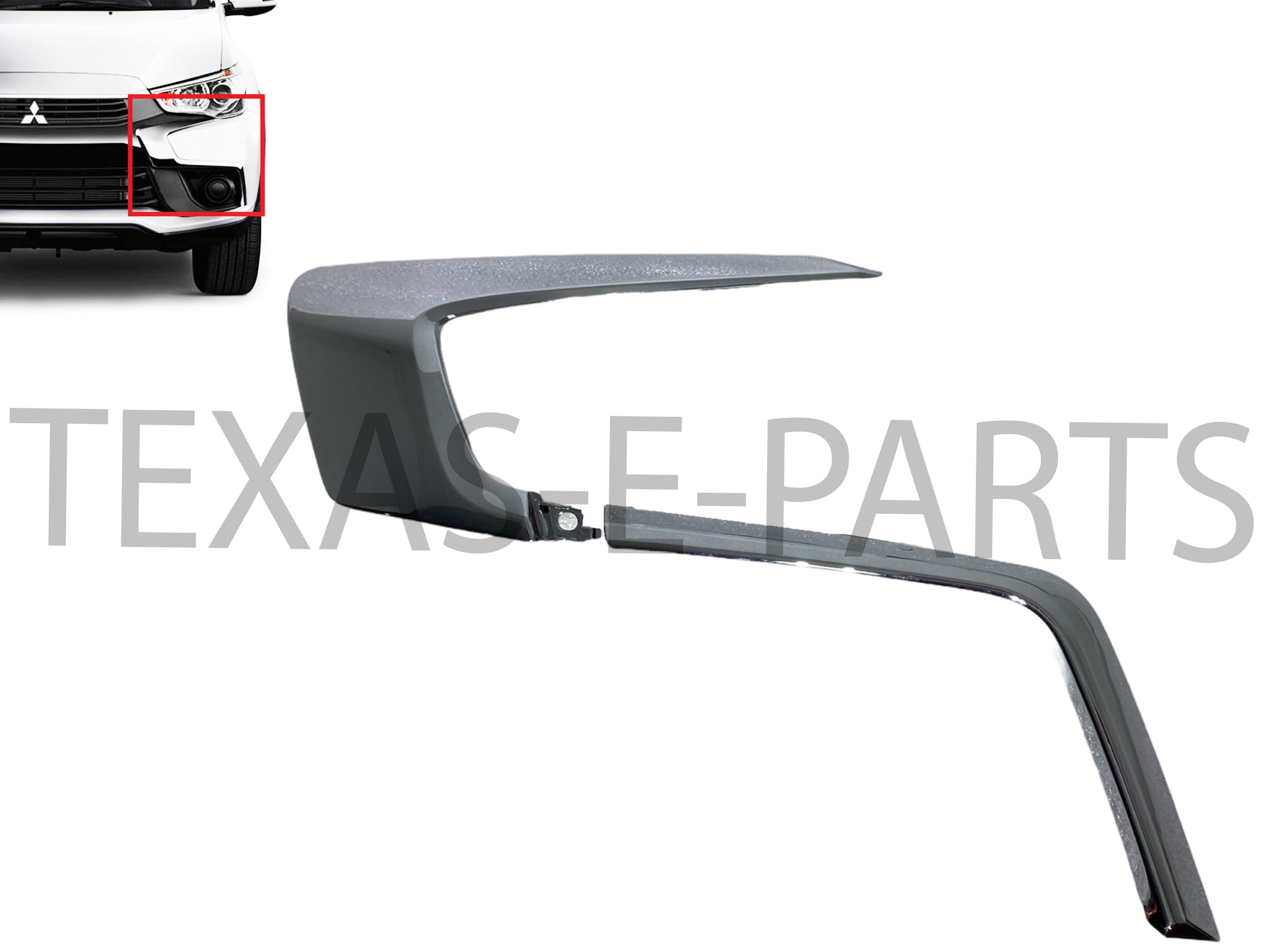 2016 2017 2018 2019 Compatible With Mitsubishi Outlander Sport Front ...