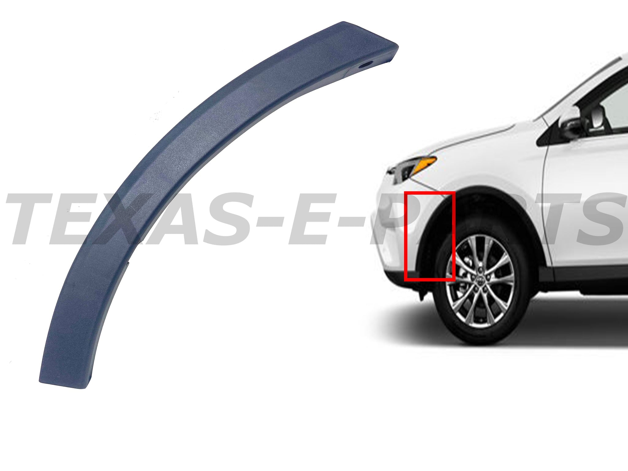 2016 2017 2018 Compatible with Toyota Rav4 Front Bumper Side Molding ...