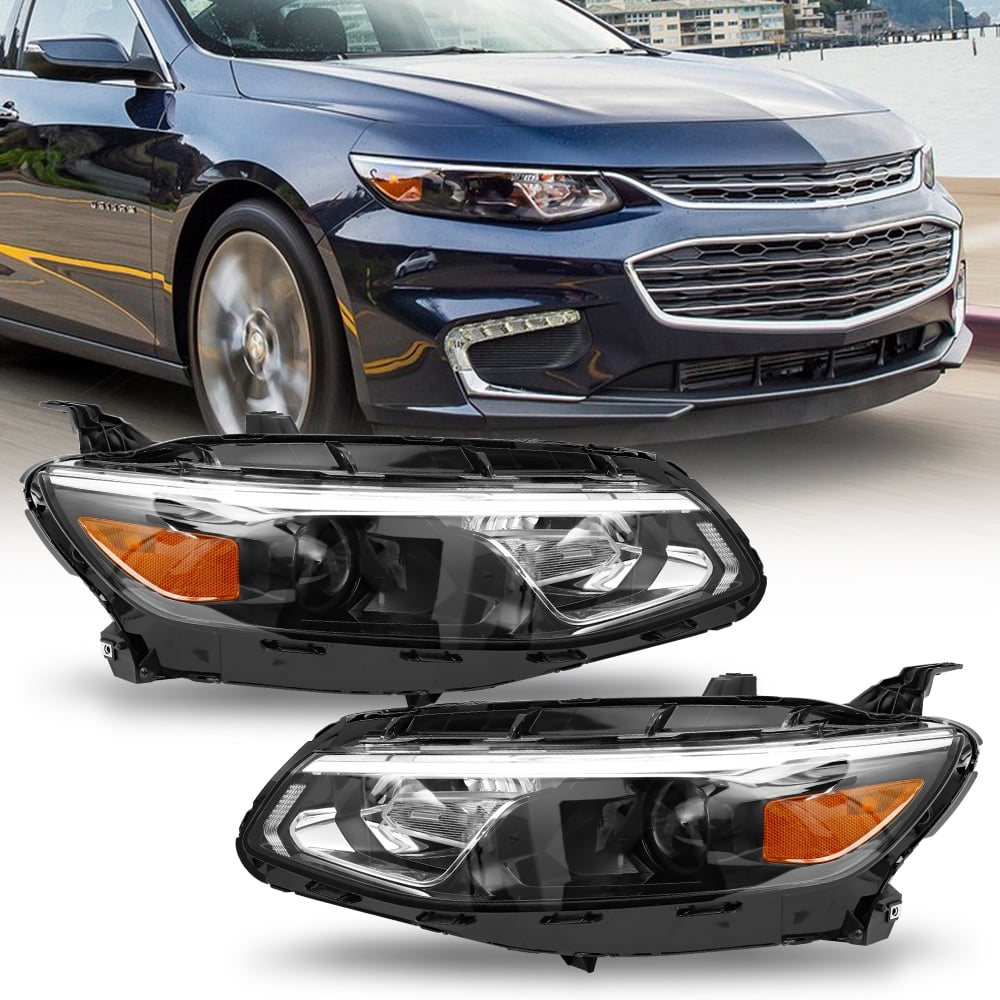 2016 2017 2018 Malibu Headlights,Projector Headlight Assembly Fit for ...