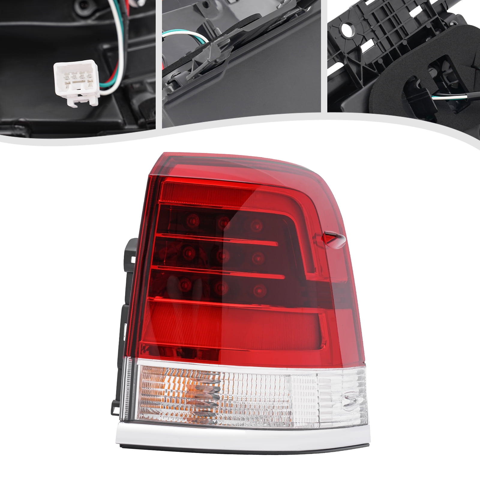 2016-2018 Toyota Land Cruiser FJ200 Right Tail Light Assembly, LED ...