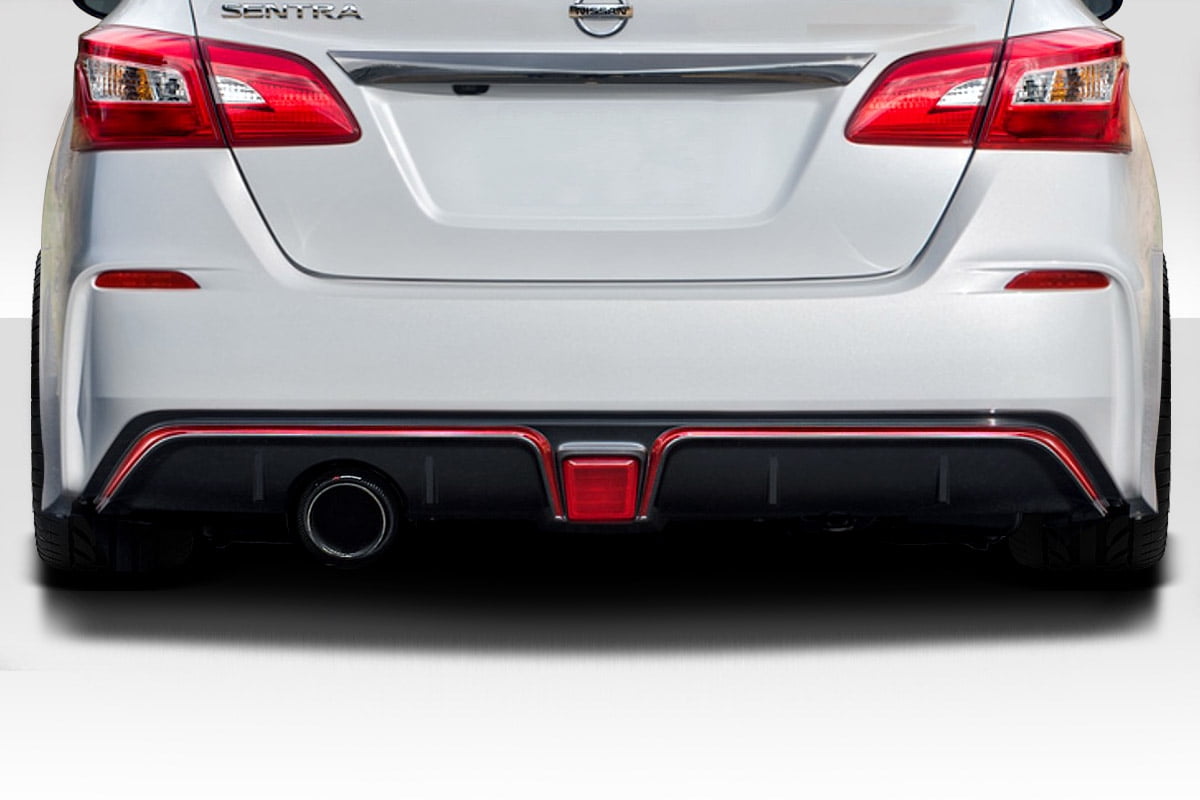 2016-2019 Nissan Sentra Duraflex N1 Rear Bumper Cover - 1 Piece ...