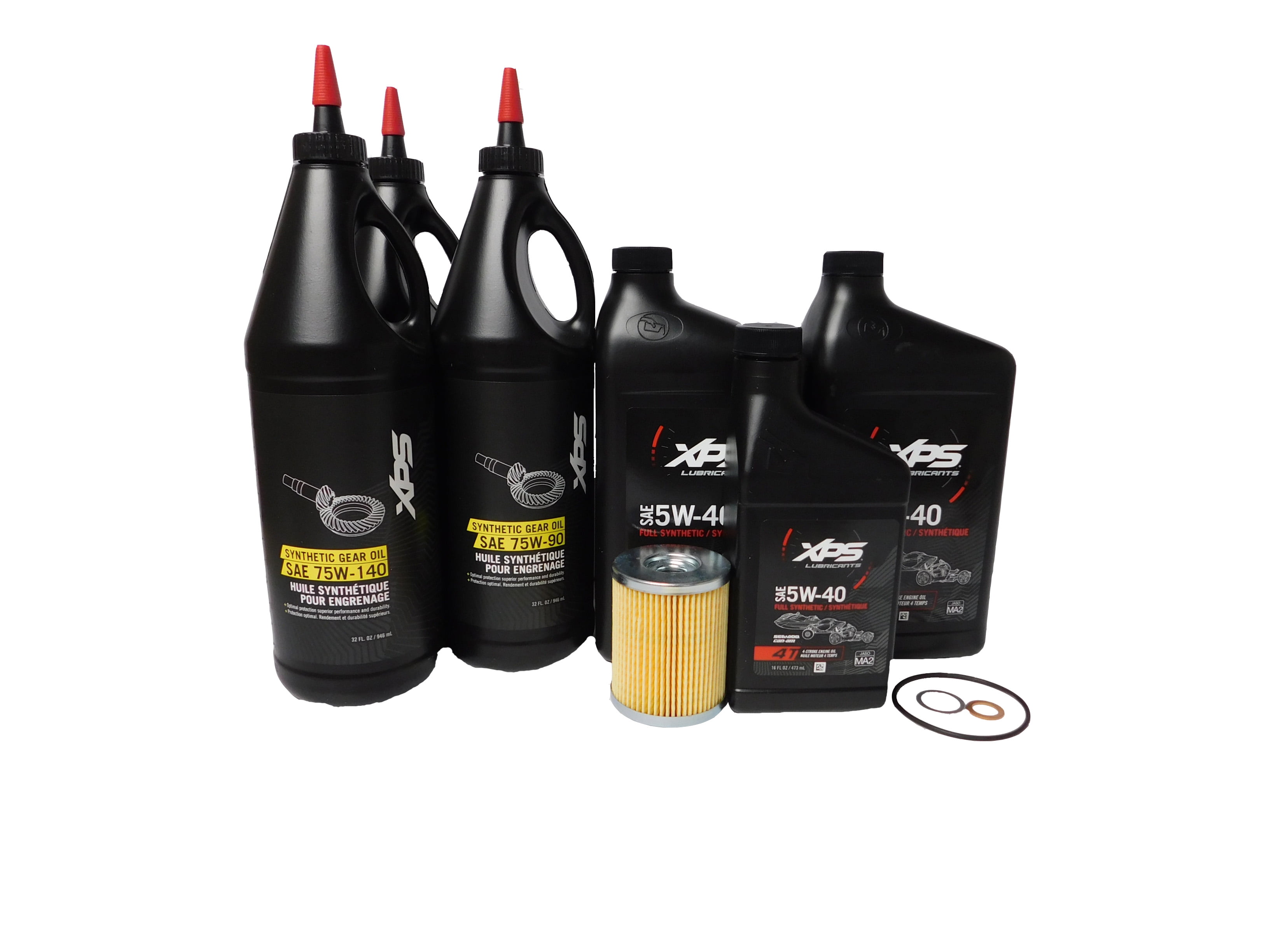 2016-2024 Can-Am Defender OEM Synthetic Oil Change Service Kit W/ Gear ...
