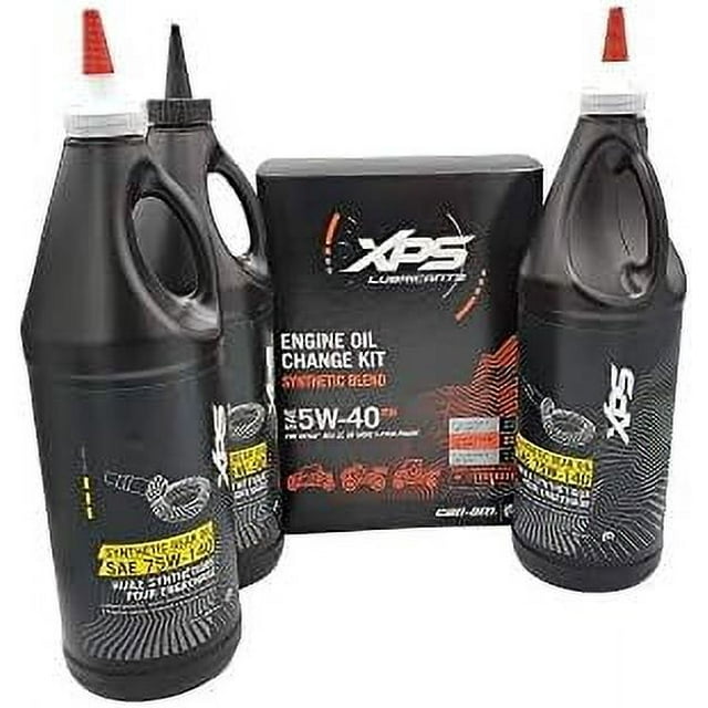 2016-2025 Can Am Defender OEM XPS Synthetic Blend Oil Change Kit With ...