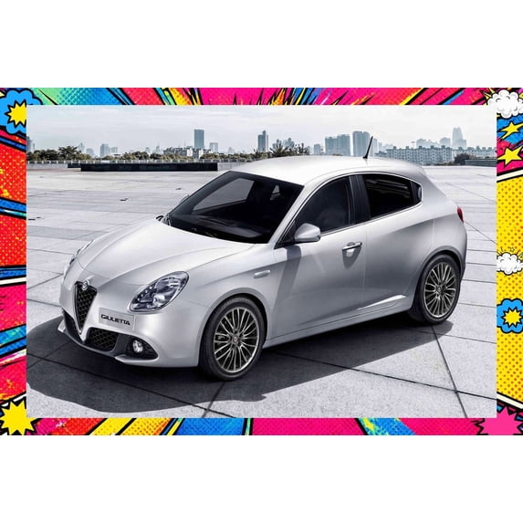 2016 Alfa Romeo Giulietta - Pop Art Edition | 20x30 Inch Glossy ...