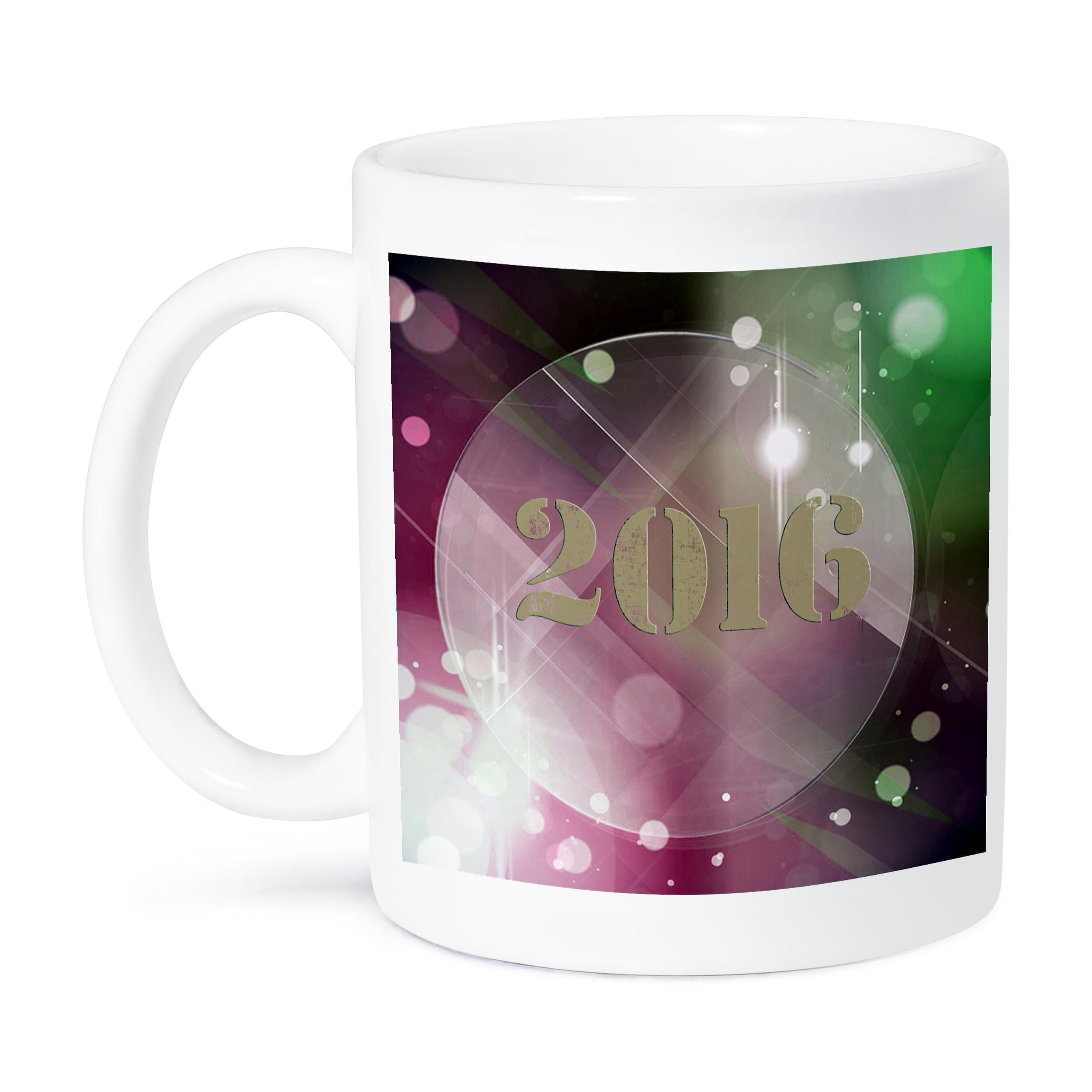 2016 And Bubbles, Green, Rose, And Tan, 11oz Mug - Walmart.com