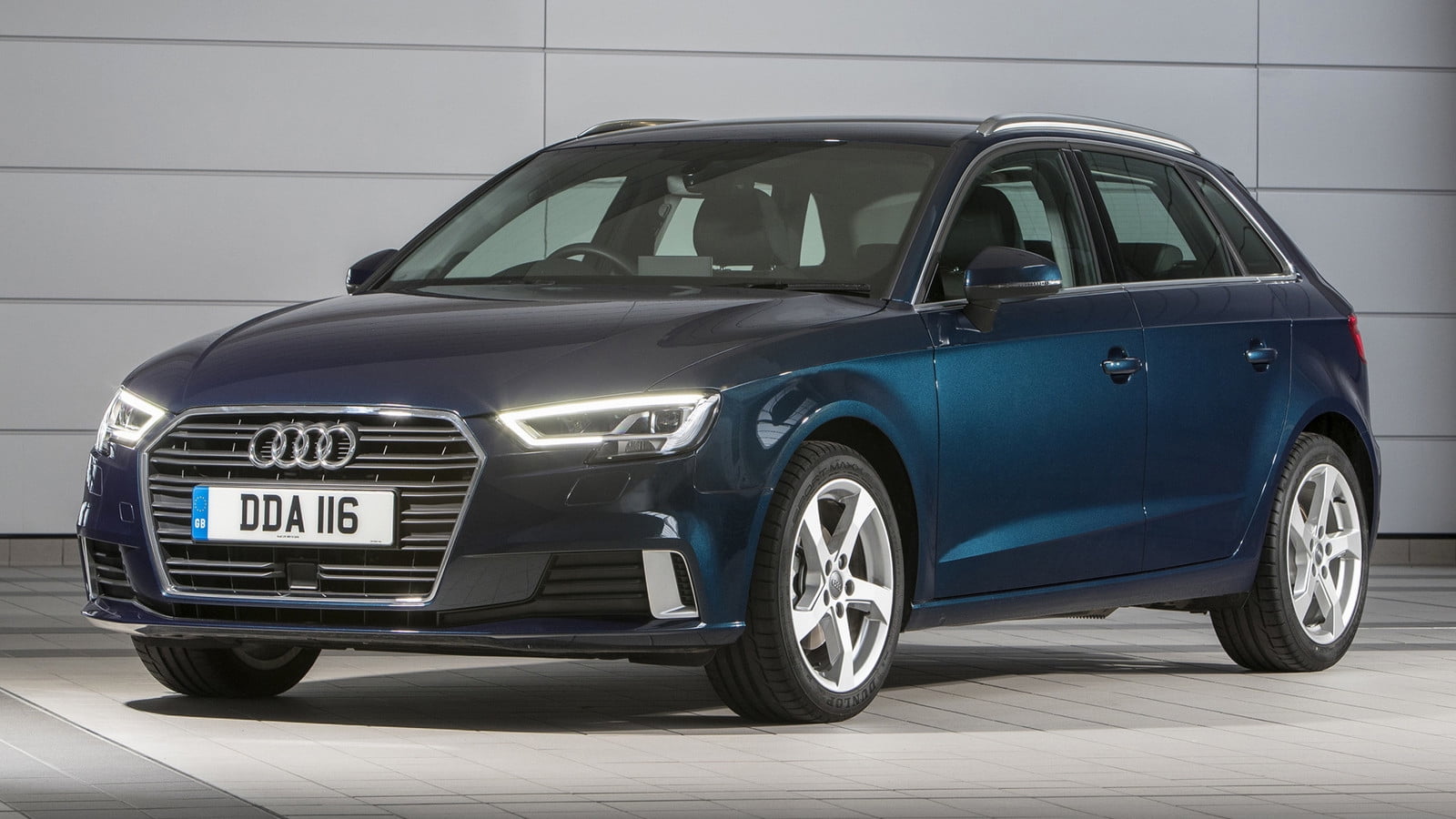 2016 Audi A3 Sportback UK - 20x30 Inch Glossy Laminated Poster ...