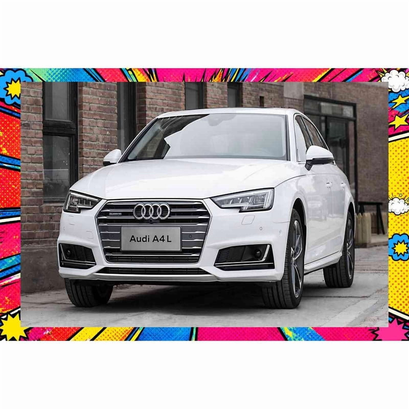2016 Audi A4 L Sedan S Line CN - Pop Art Edition | 20x30 Inch Laminated ...