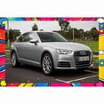 2016 Audi A4 Sedan AU Style B - Pop Art Edition | 20x30 Inch Laminated ...