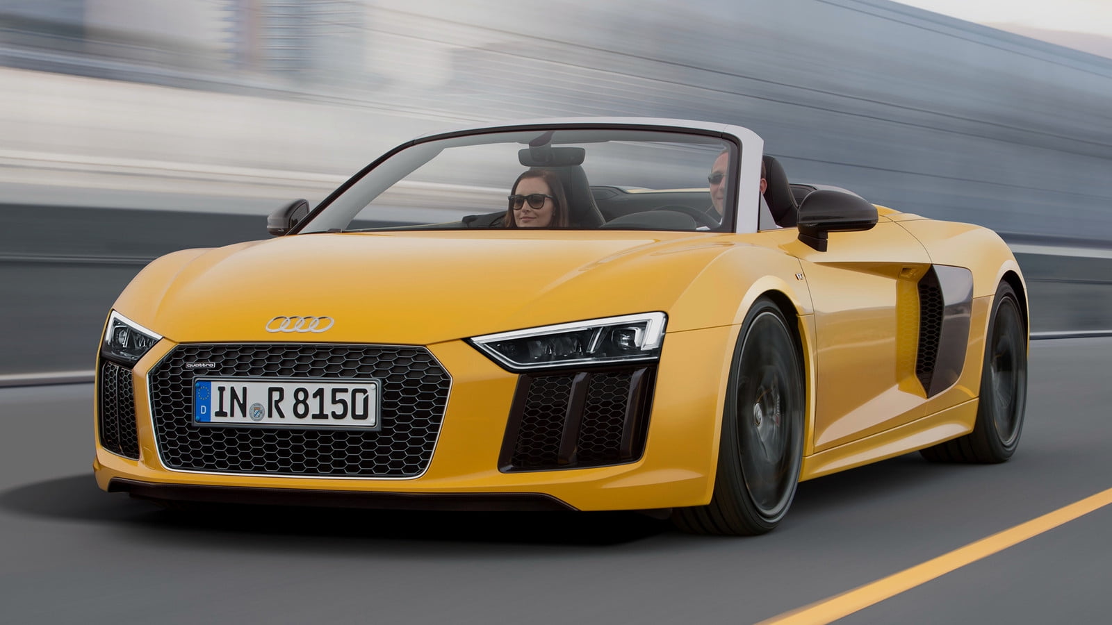 2016 Audi R8 Spyder - 24x36 Inch Laminated Poster - Stunning Detail and ...