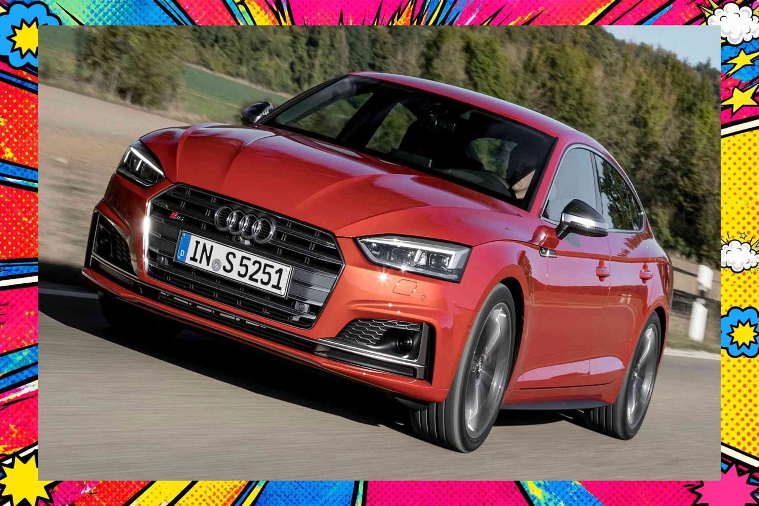 2016 Audi S5 Sportback Style B - Pop Art Edition | 20x30 Inch Laminated ...