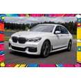 2016 BMW 7 Series M Sport LWB - Pop Art Edition | 12x18 Inch Laminated ...