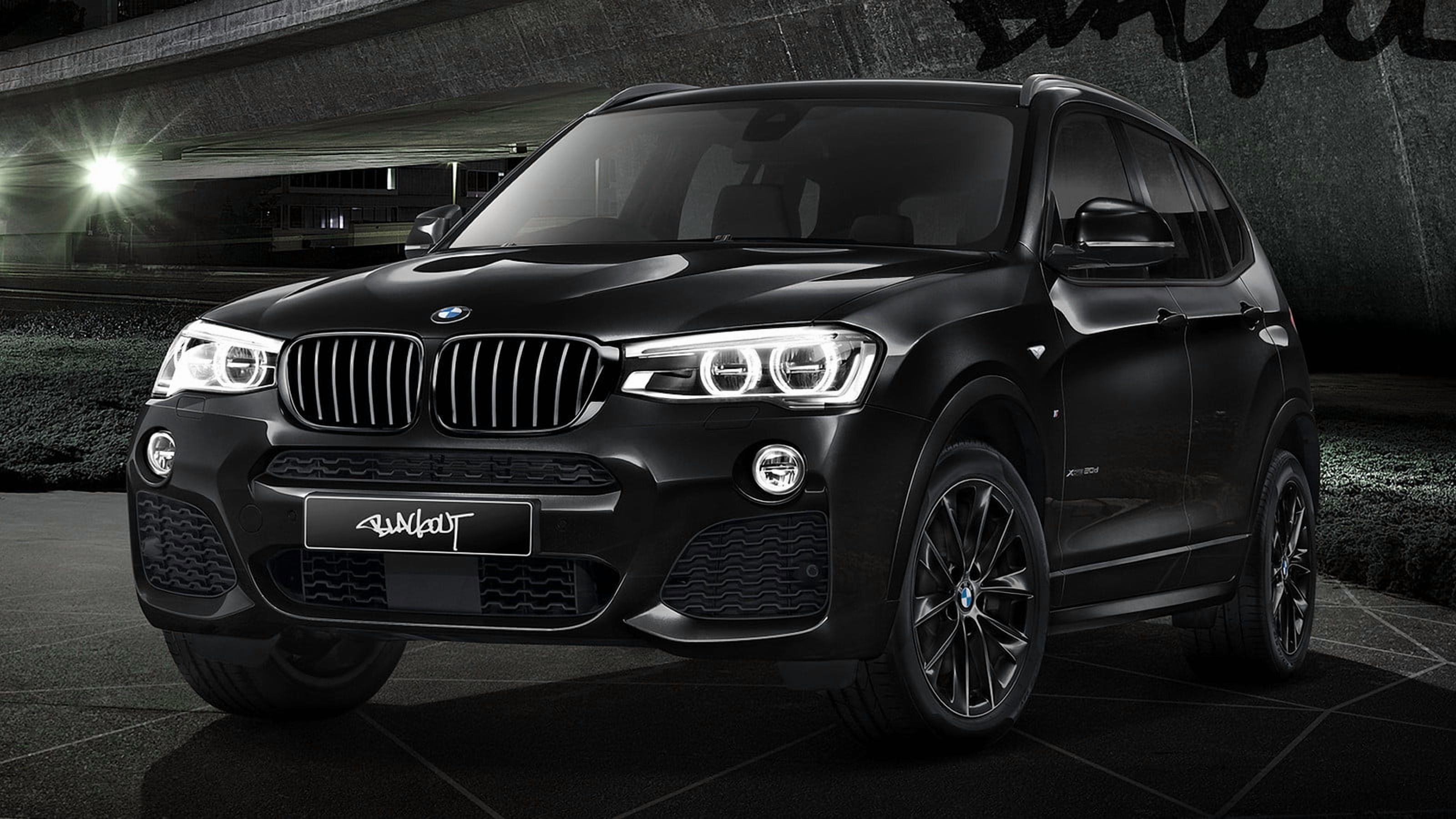 2016 BMW X3 Blackout JP - 20x30 Inch Laminated Poster - Stunning Detail ...