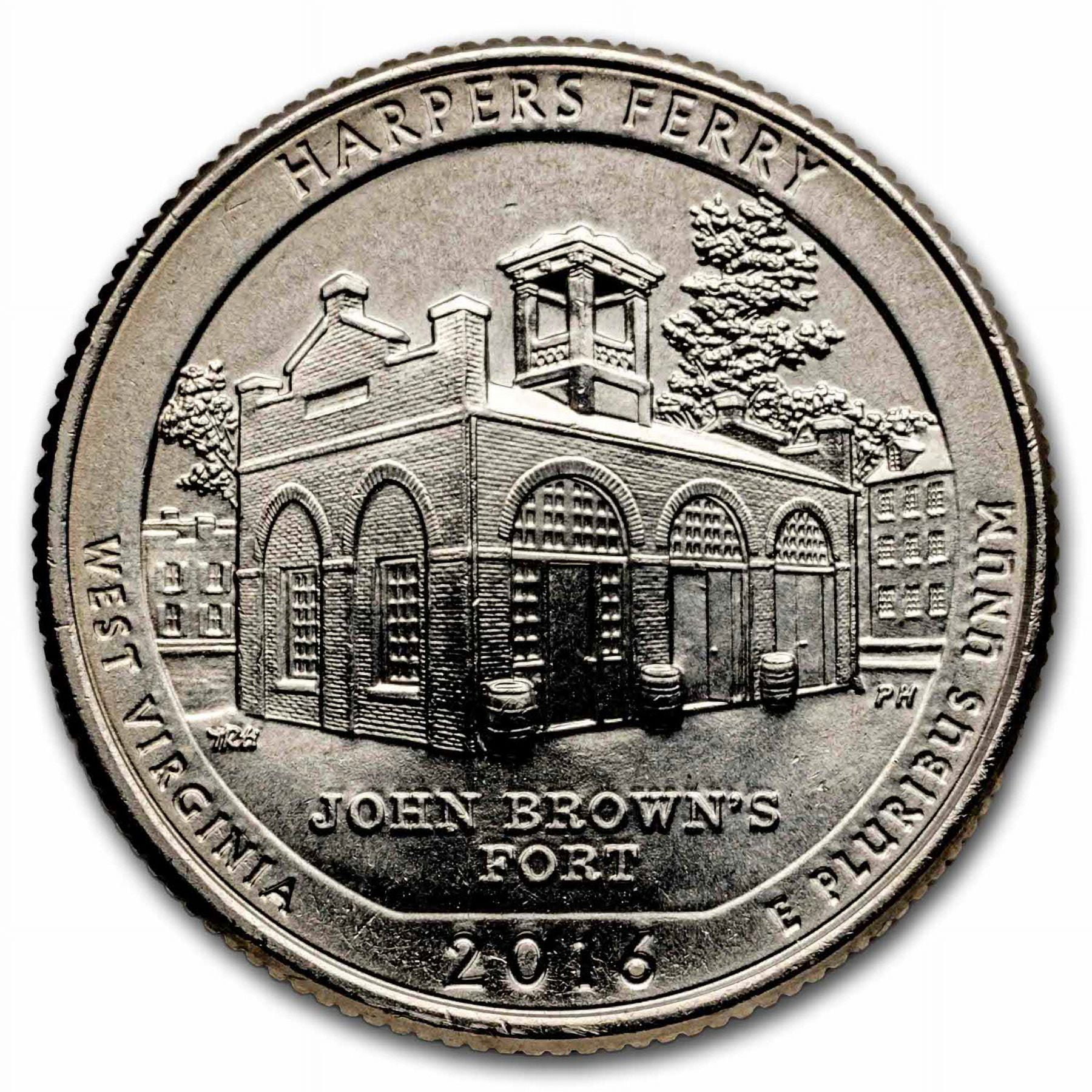2016-D ATB Quarter Harpers Ferry National Historical Park BU - Walmart.com