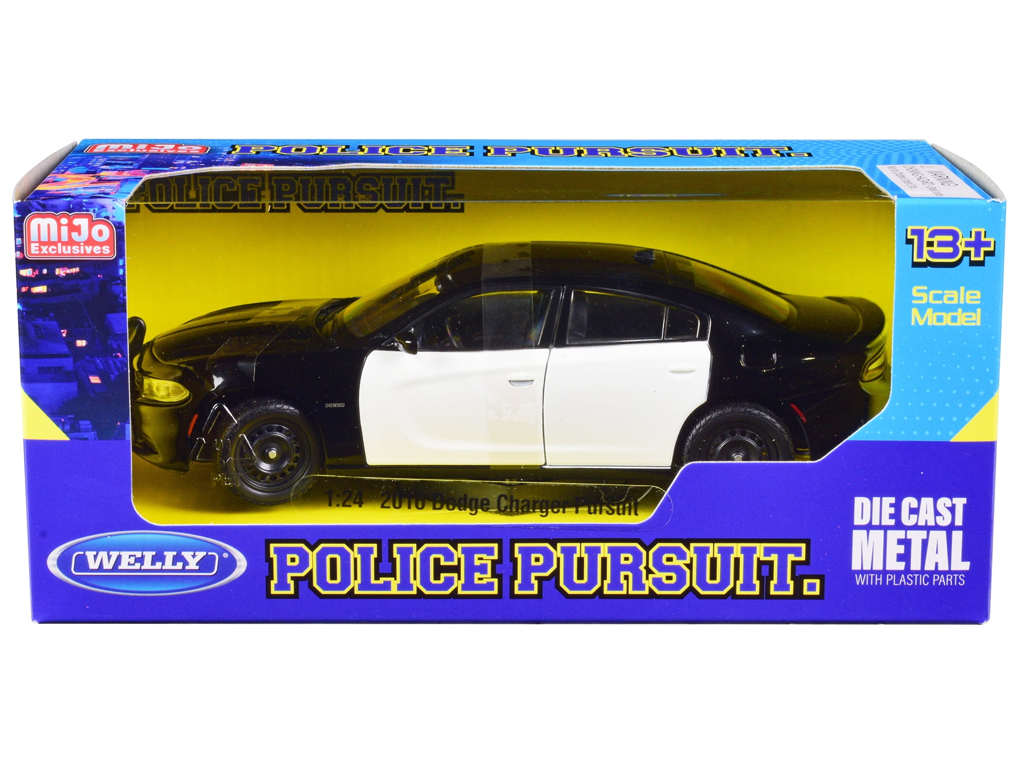 2016 Dodge Charger Pursuit Police Interceptor Black and White Unmarked ...