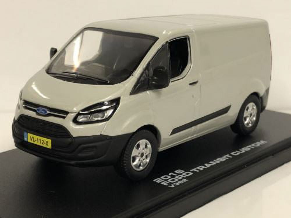 2016 Ford Transit Custom V362 Moondust Silver 1:43 Scale Greenlight ...