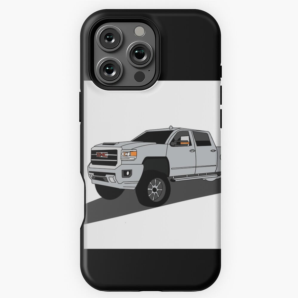 2016 GMC Sierra Lifted Truck Fan Art Phone Case for iPhone 16 15 14 13 ...