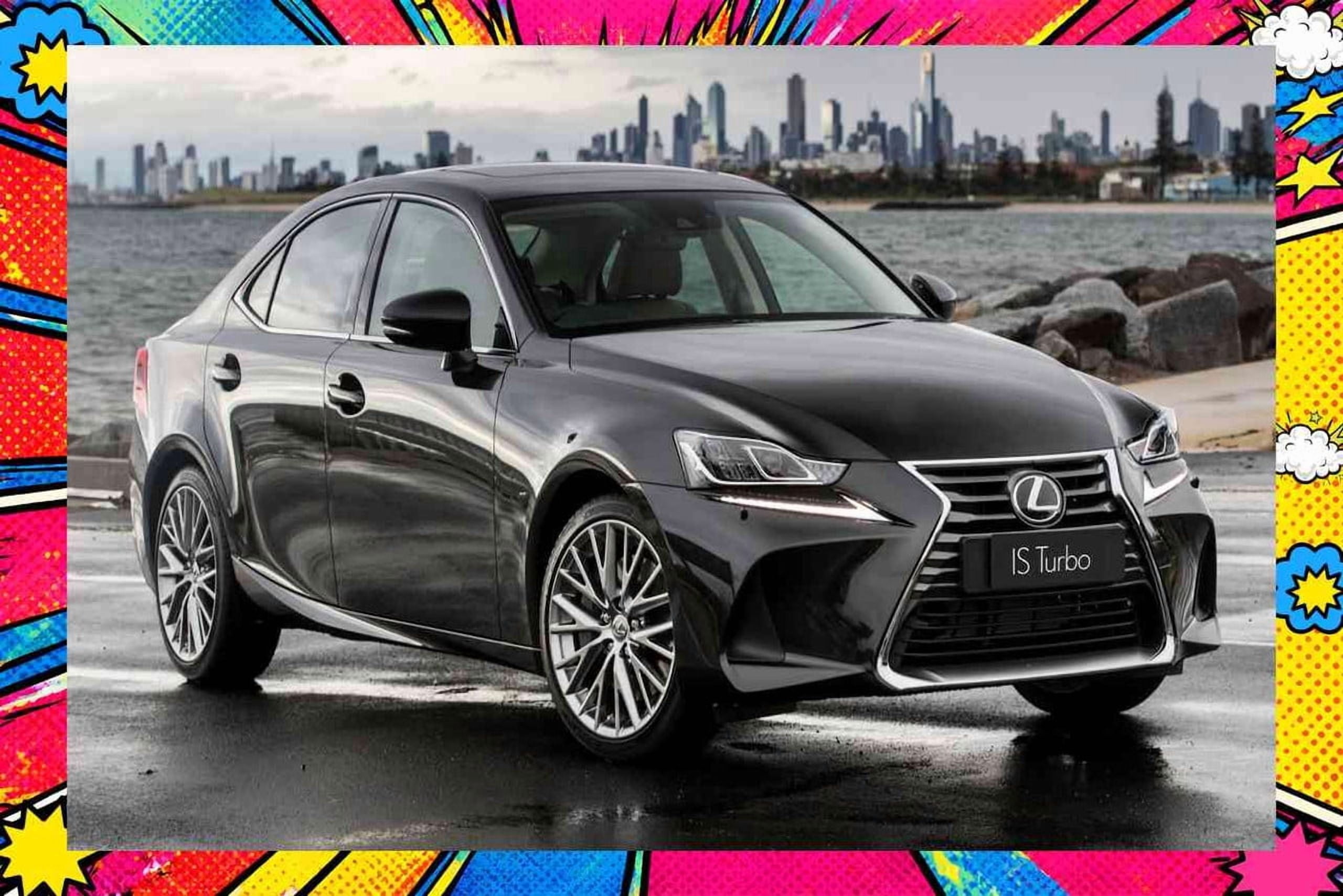 2016 Lexus IS AU - Pop Art Edition | 20x30 Inch Glossy Laminated Poster ...