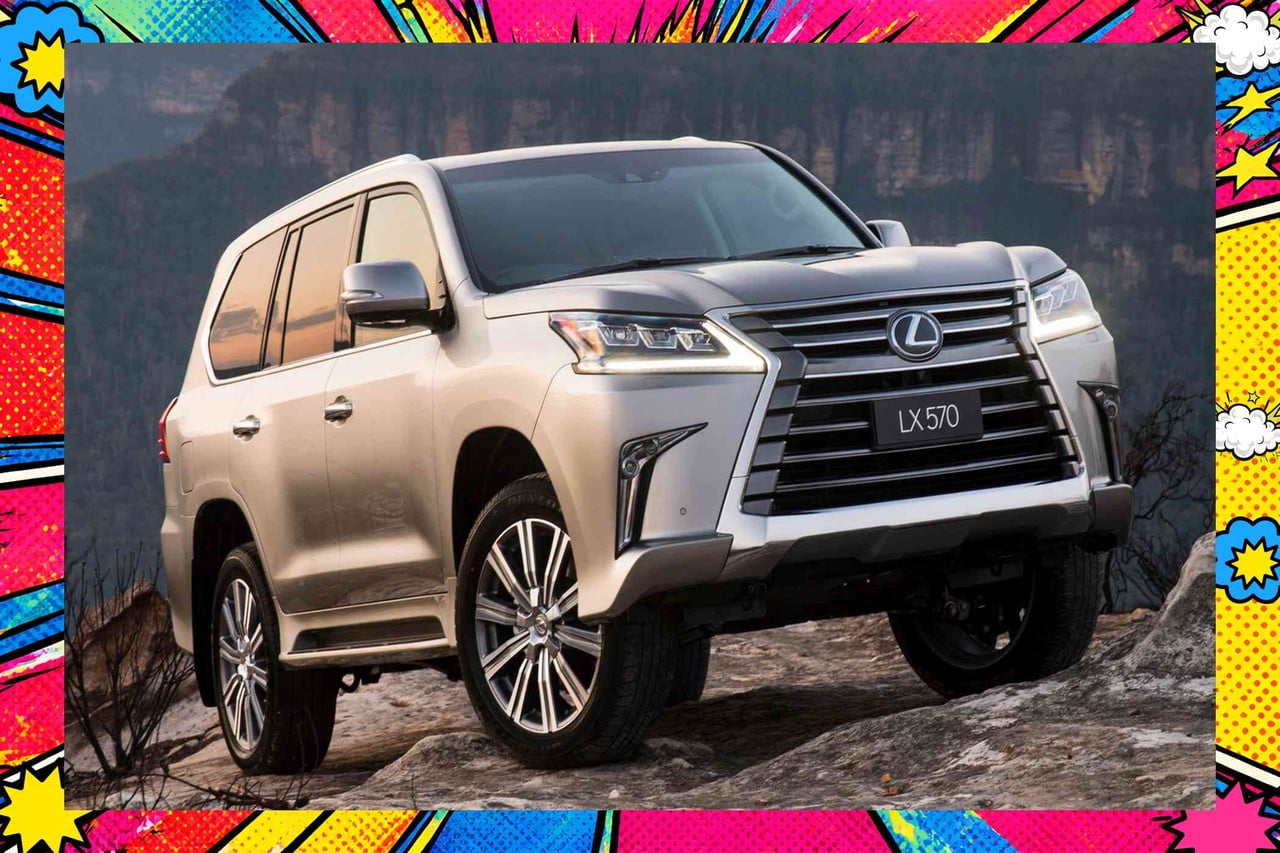 2016 Lexus LX AU - Pop Art Edition | 24x36 Inch Laminated Poster ...