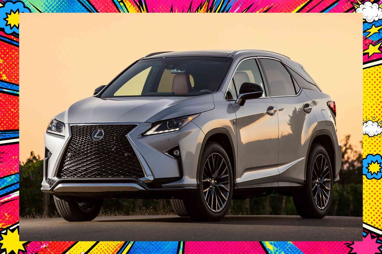 2016 Lexus RX F Sport - Pop Art Edition | 20x30 Inch Glossy Laminated ...
