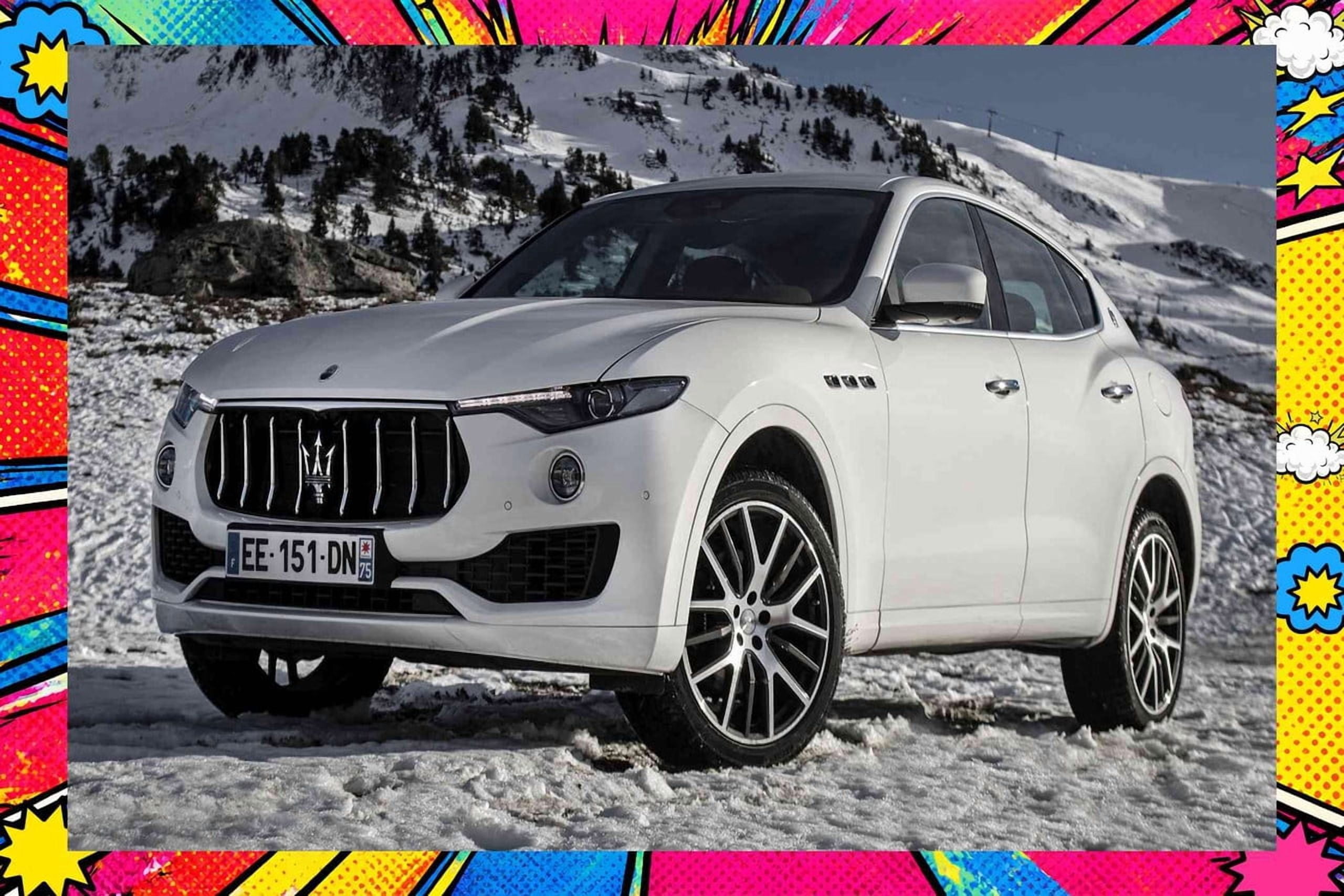 2016 Maserati Levante Style A - Pop Art Edition | 24x36 Inch Glossy ...