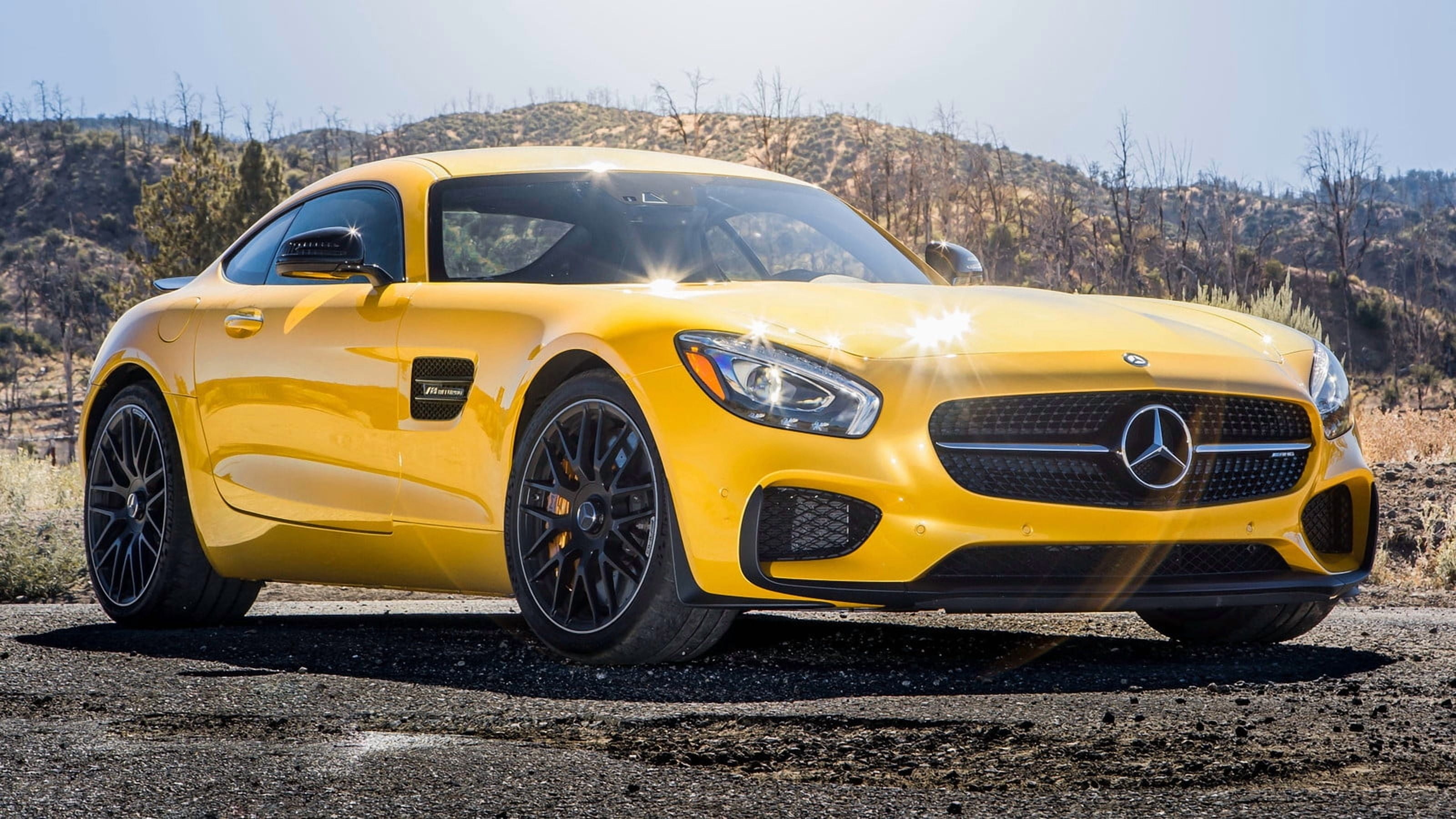 2016 Mercedes-AMG GT S Aerodynamics Package US Car Poster - 24x36 Inch ...
