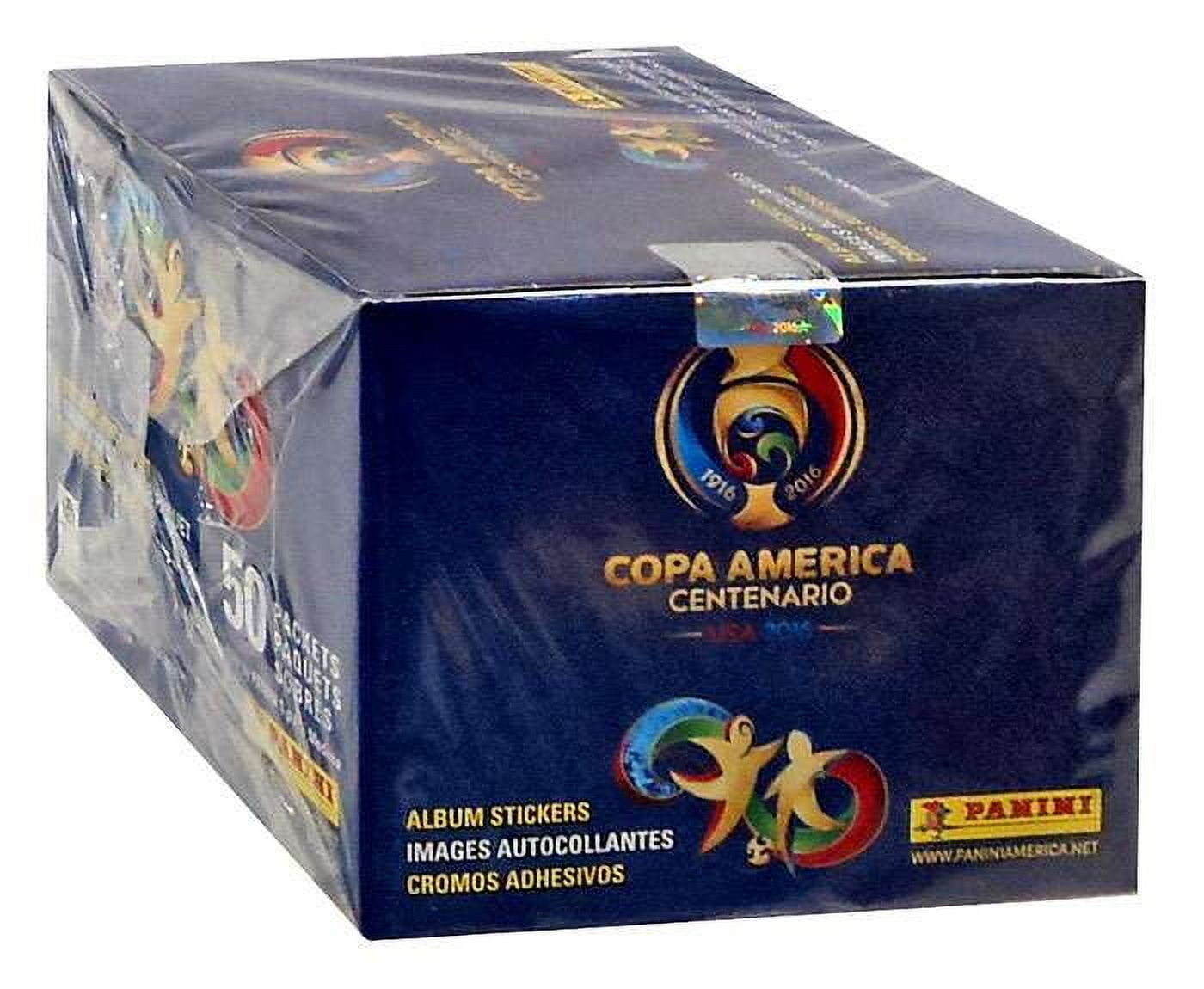 2016 Panini Copa America Soccer Sticker Refill Box - Walmart.com