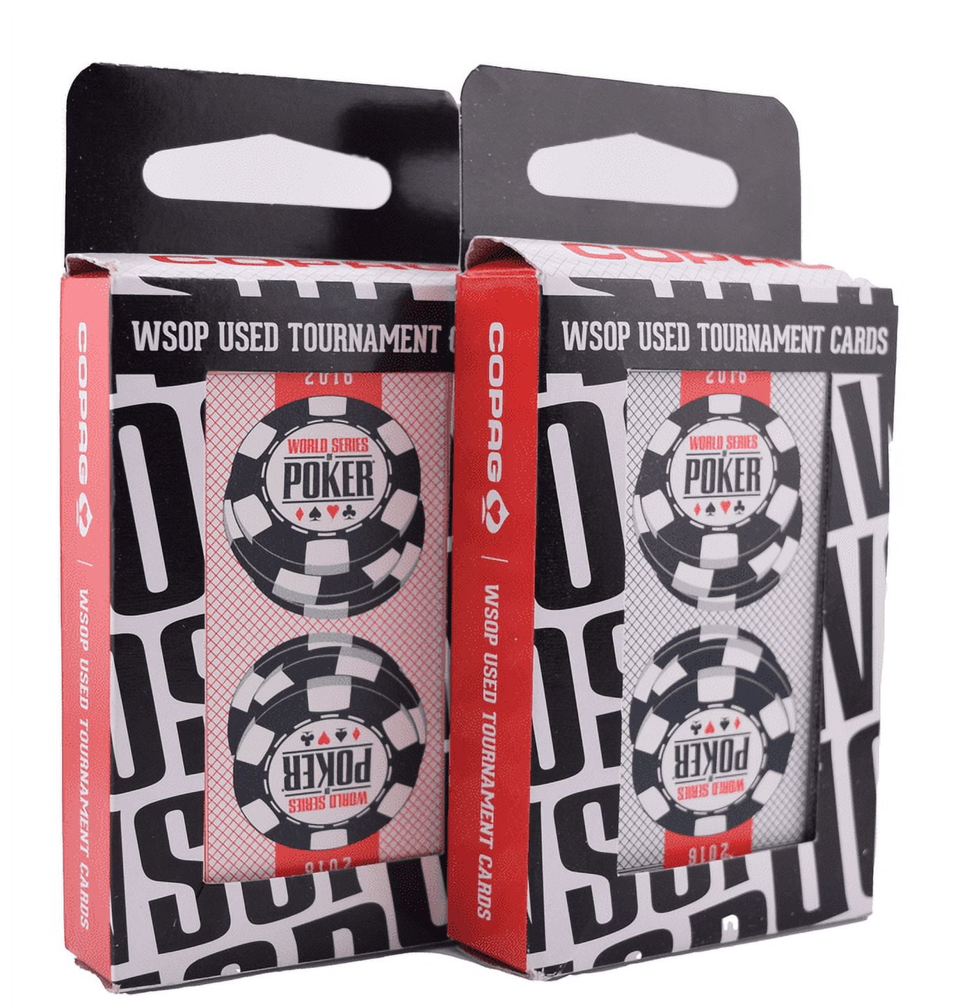 2016 Set of 2 Decks Dealt at WSOP Copag Plastic Playing Cards Bridge ...