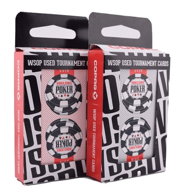 2018 Set of 2 Decks Dealt at WSOP Copag Plastic Playing Cards Bridge ...