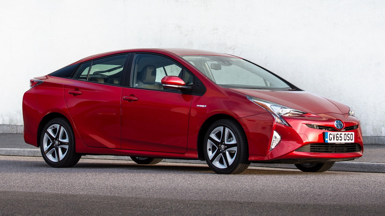 2016 Toyota Prius UK Car - 12x18 Inch Laminated Poster - Stunning ...