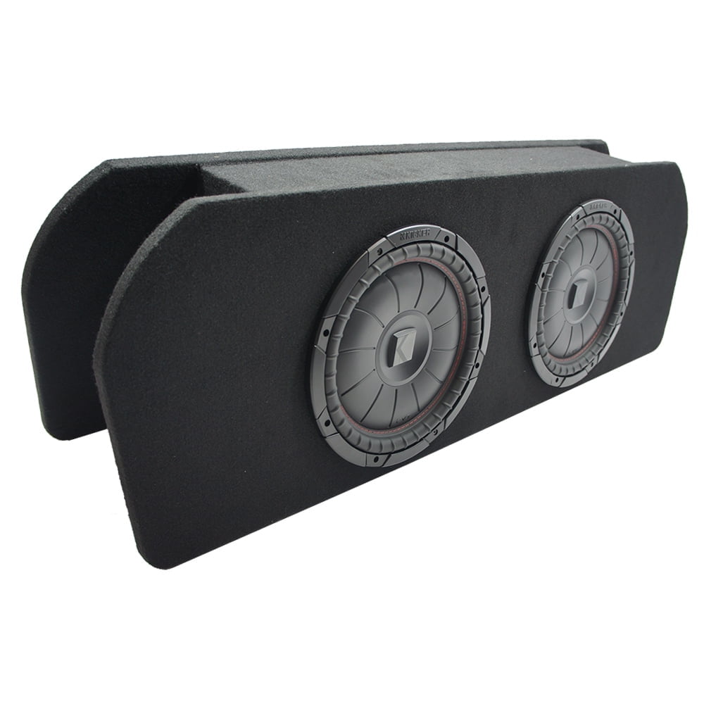 2015 - 2023 Ford Mustang Coupe Kicker CompVT CVT10 Dual 10" Custom Sub Box 2 Ohm - Walmart.com