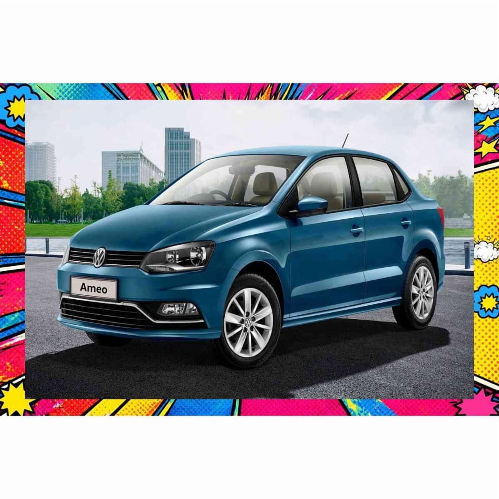 2016 Volkswagen Ameo - Pop Art Edition | 24x36 Inch Glossy Laminated ...